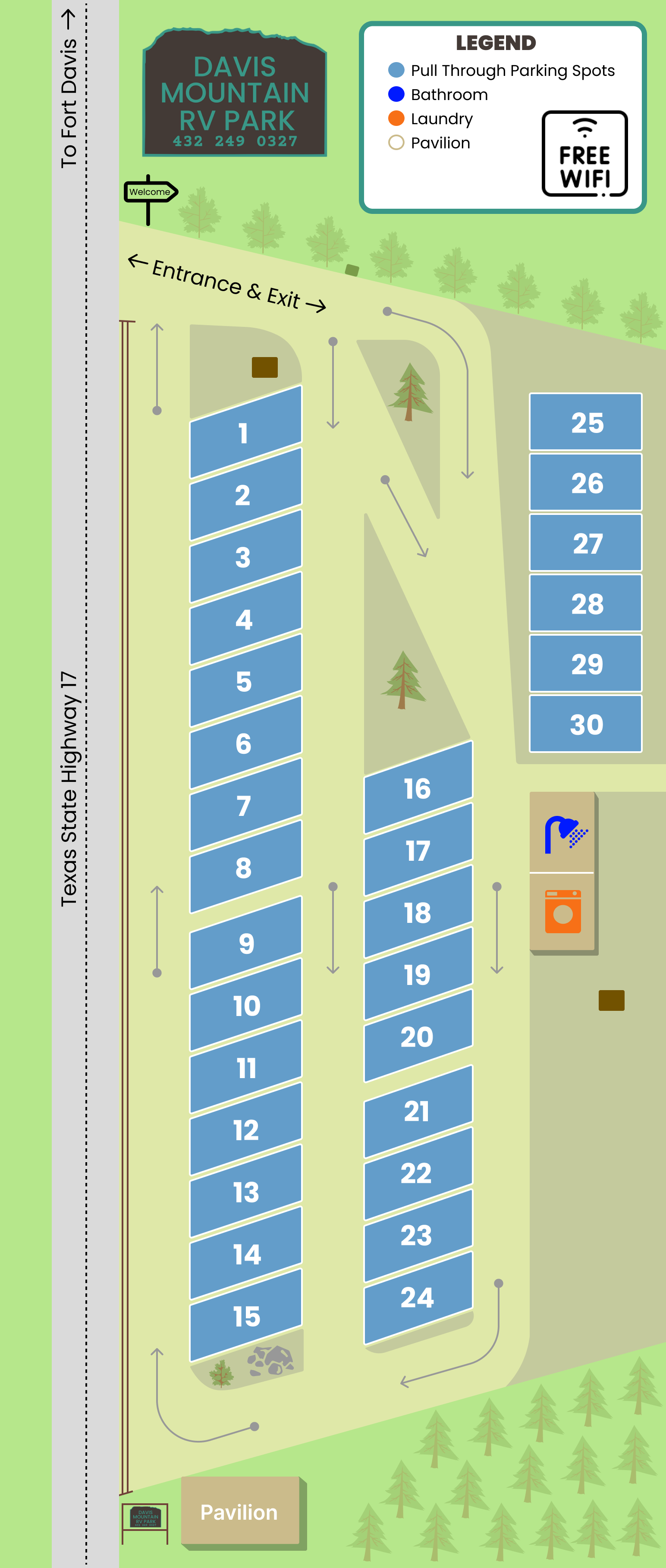 Map | Davis Mountain RV Park